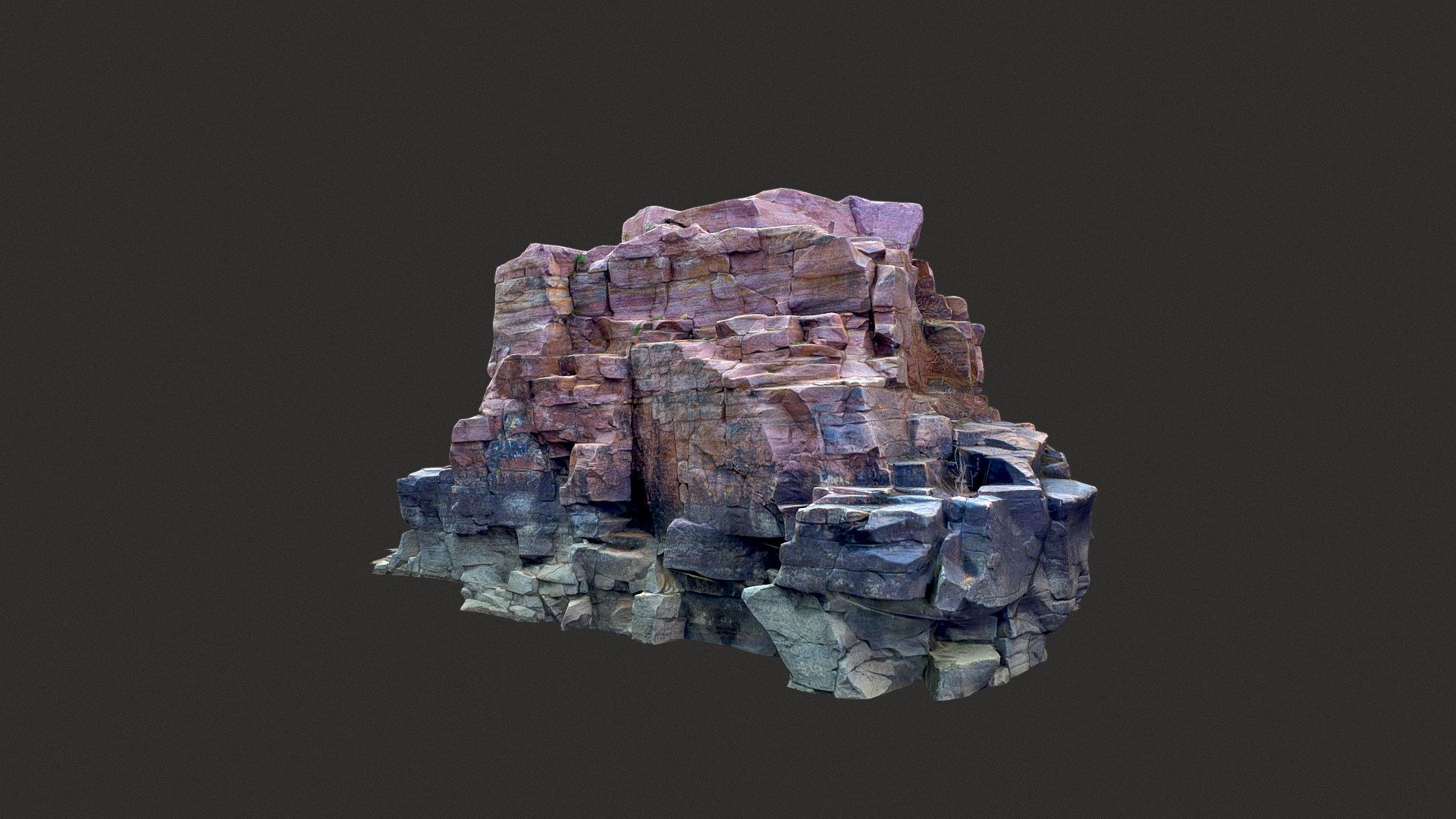 Lone Rock - Download Free 3D model by jerryfisher [1fabea5] - Sketchfab