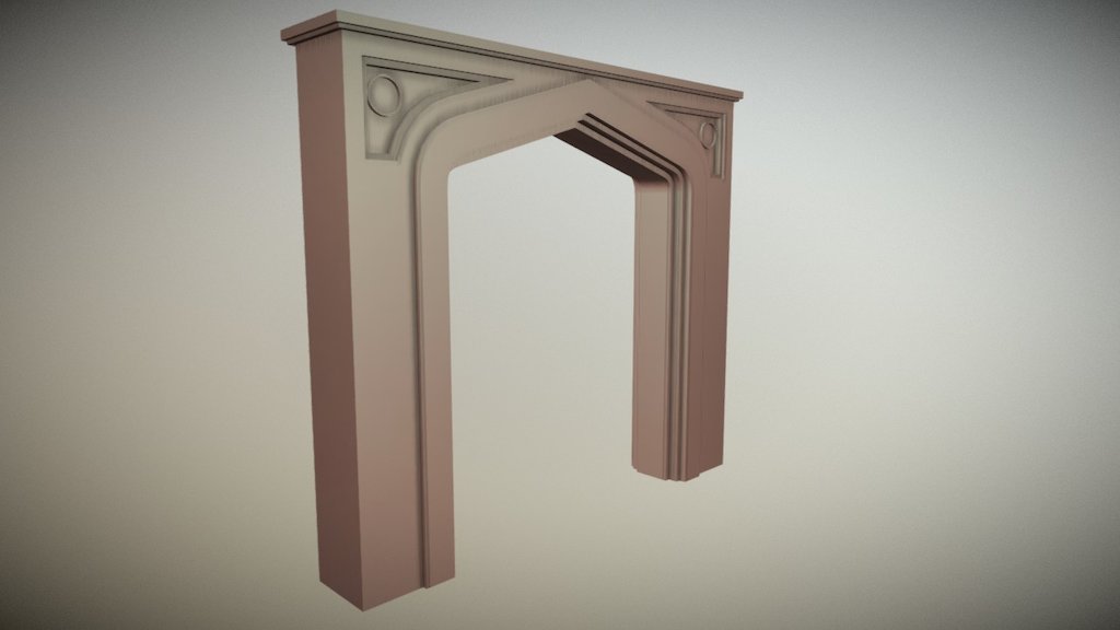 Arco Tudor - 3D model by pelandintecno [1fac62f] - Sketchfab