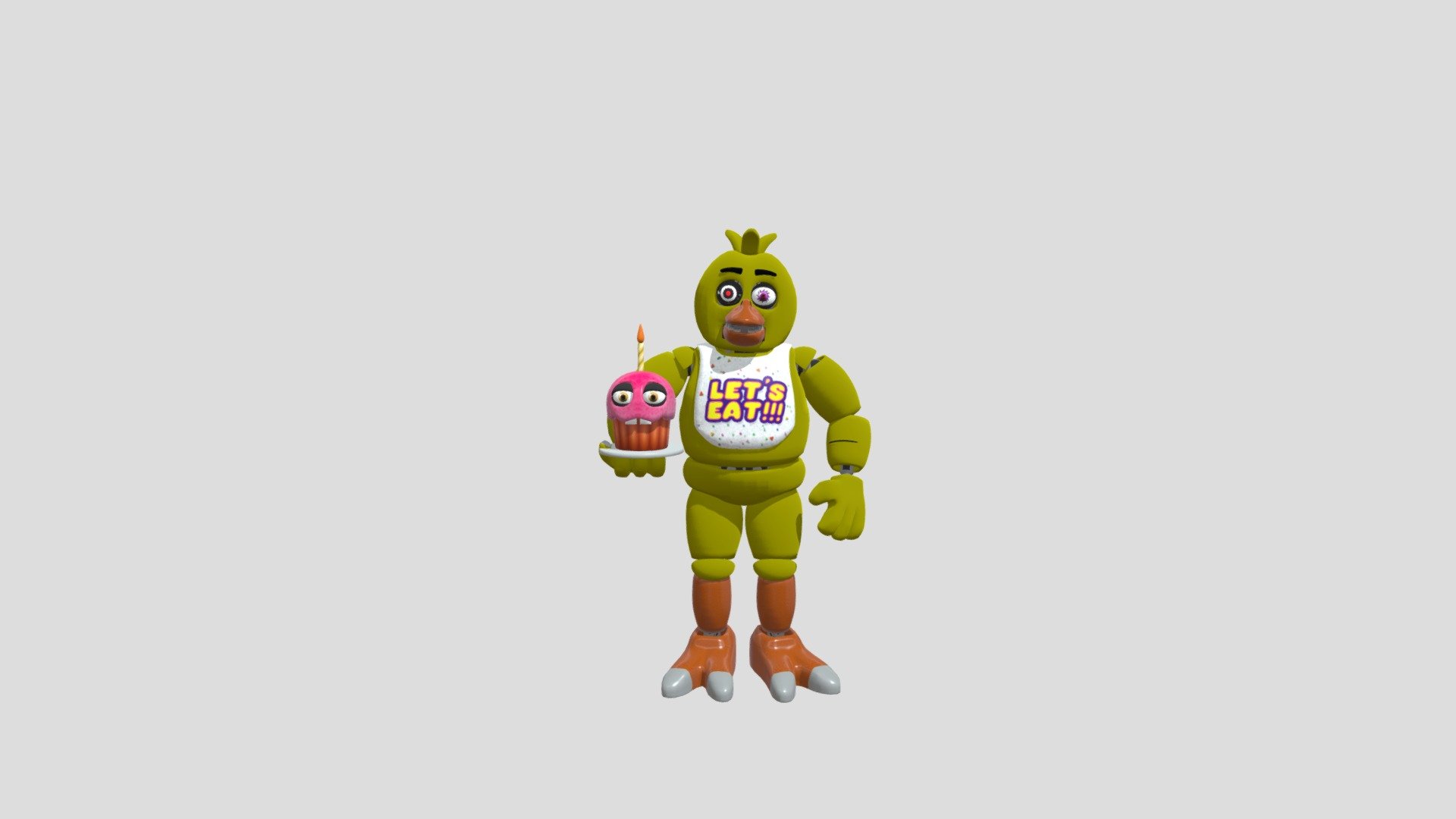 Chica - Download Free 3D model by dwall8611 [1fac7d0] - Sketchfab
