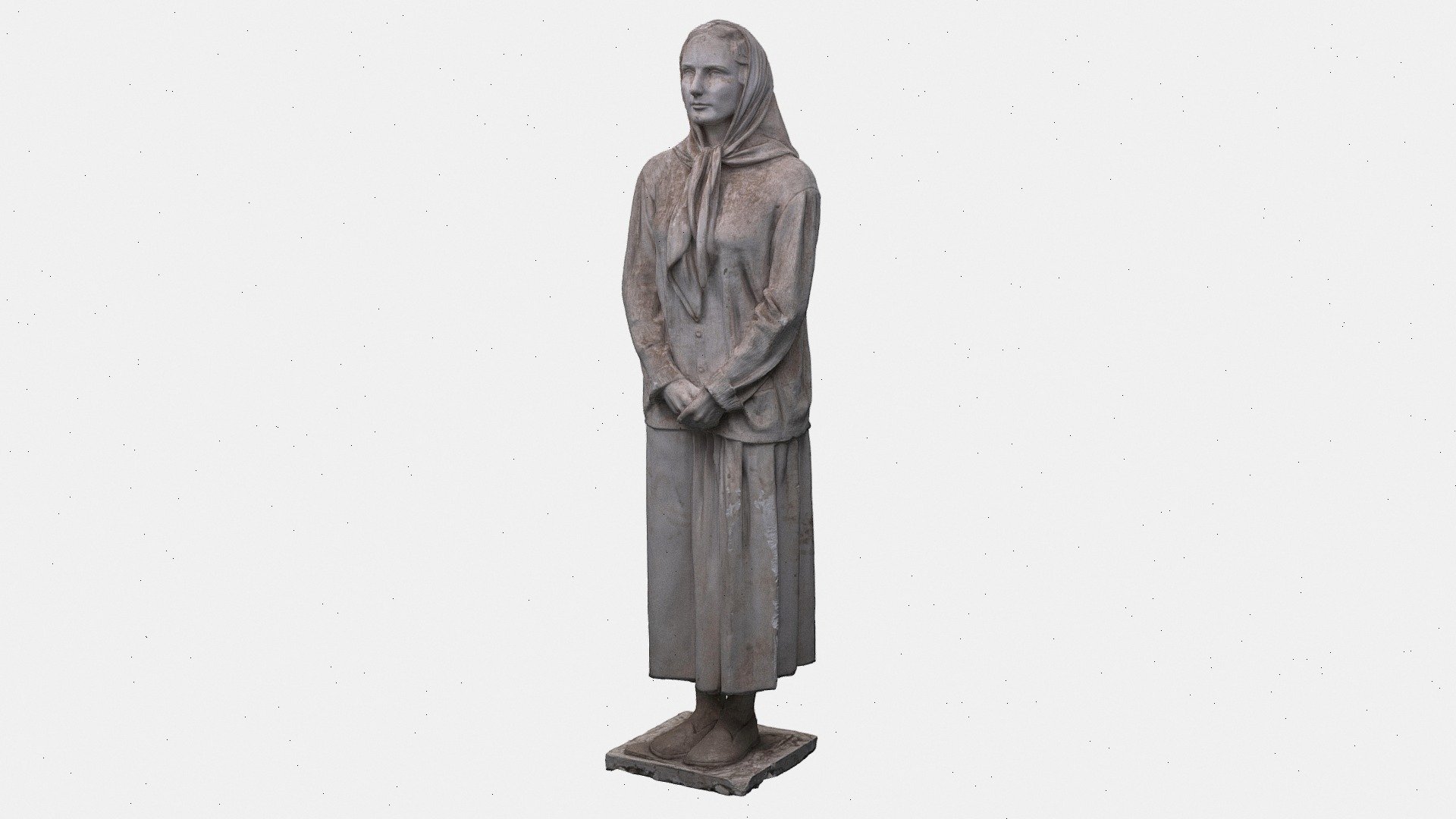 Young Woman - Liberty Monument Statue - 3D model by inicosia_cyens ...