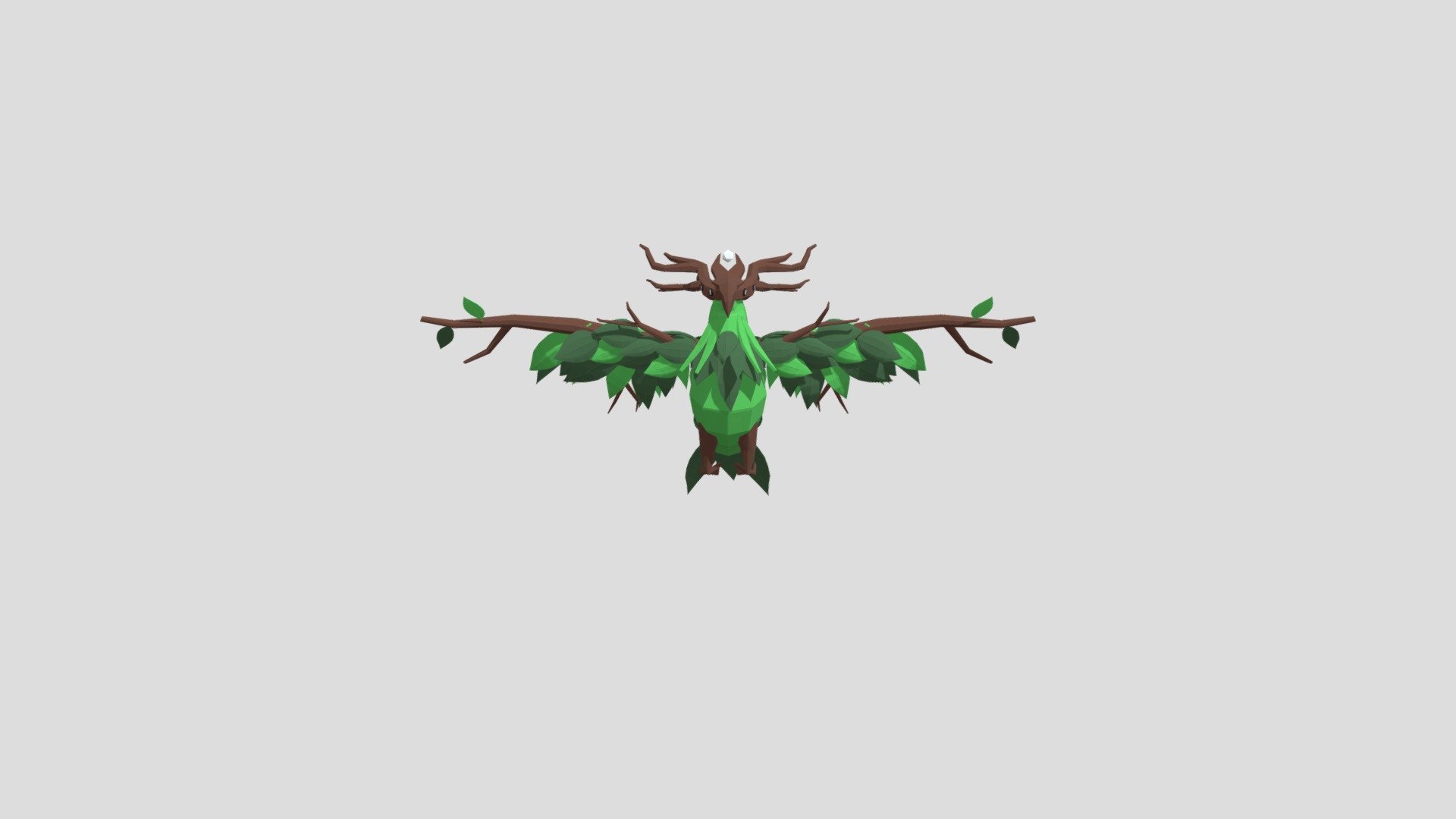 Forest Phoenix - 3D model by gkkillzone [1facb2a] - Sketchfab