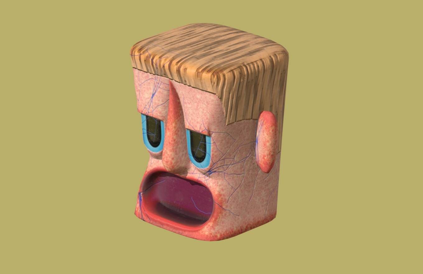 BlockHead - 3D model by benlemoine [1facc54] - Sketchfab