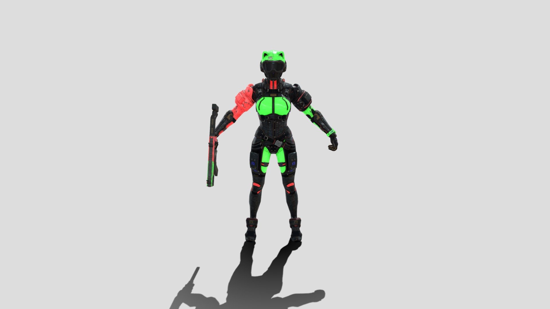 Mi-Nu (Modern Combat Versus) - Download Free 3D model by Sunlar50 ...