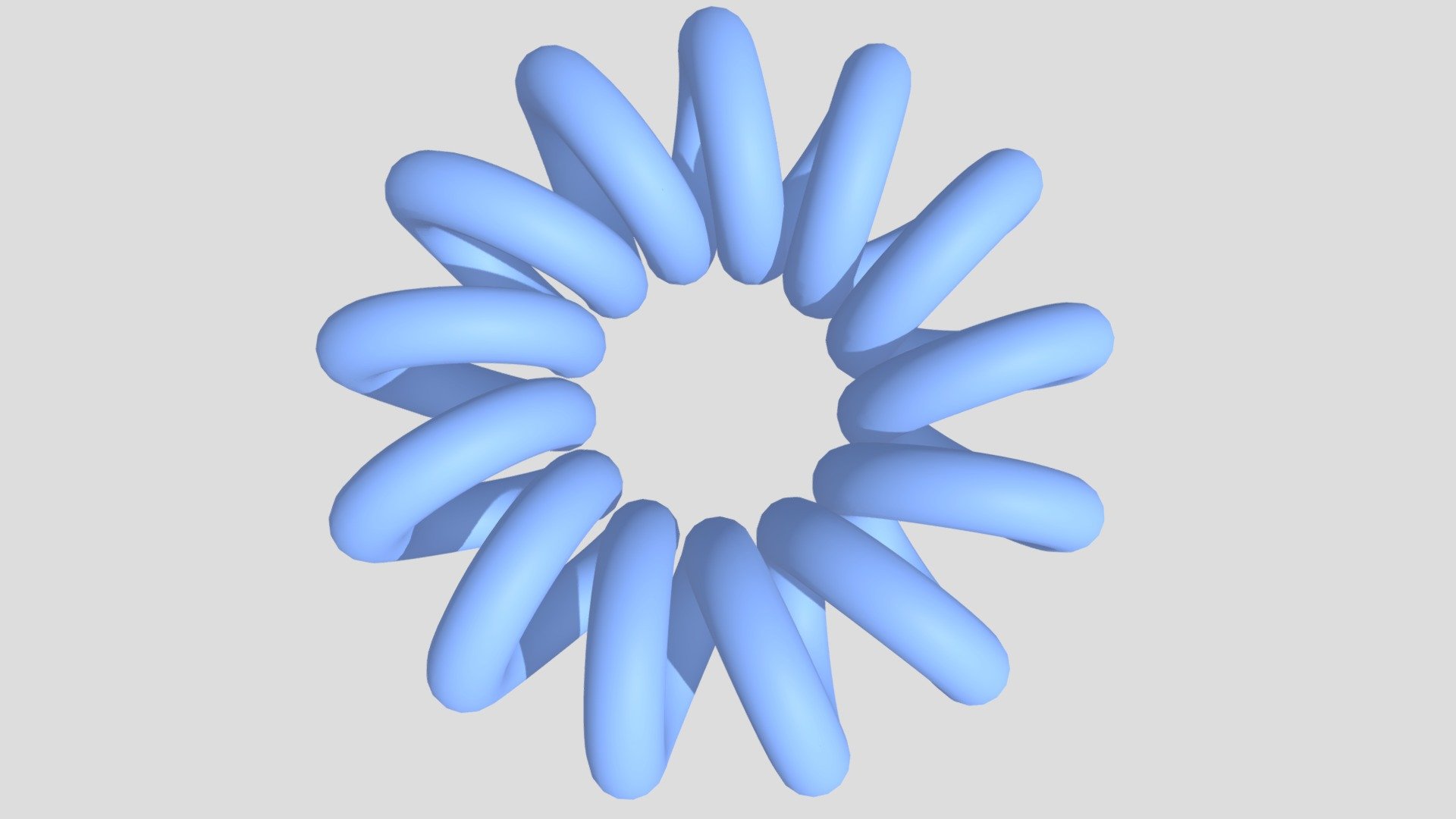Spiral of half circles - 3D model by oster [1faf5c8] - Sketchfab