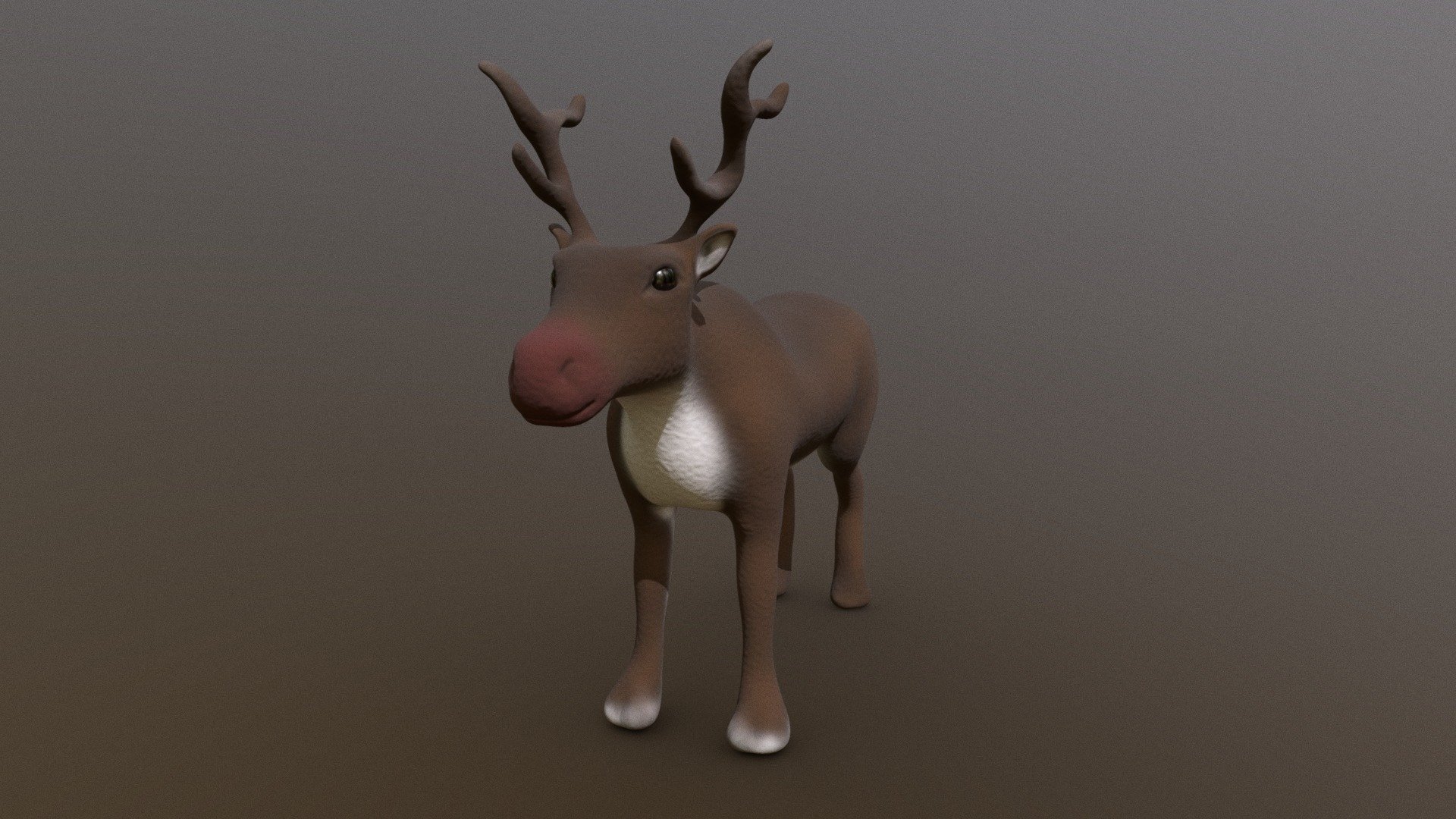 Reindeer | 06 #3December 2018 - 3D model by anaroeto [1faf9a1] - Sketchfab