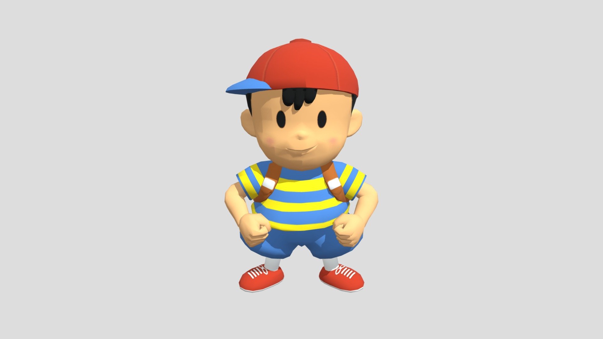 Ness Trophy Smash Bros Melee - Download Free 3D model by chicosantossaraiva [1fafff4] - Sketchfab