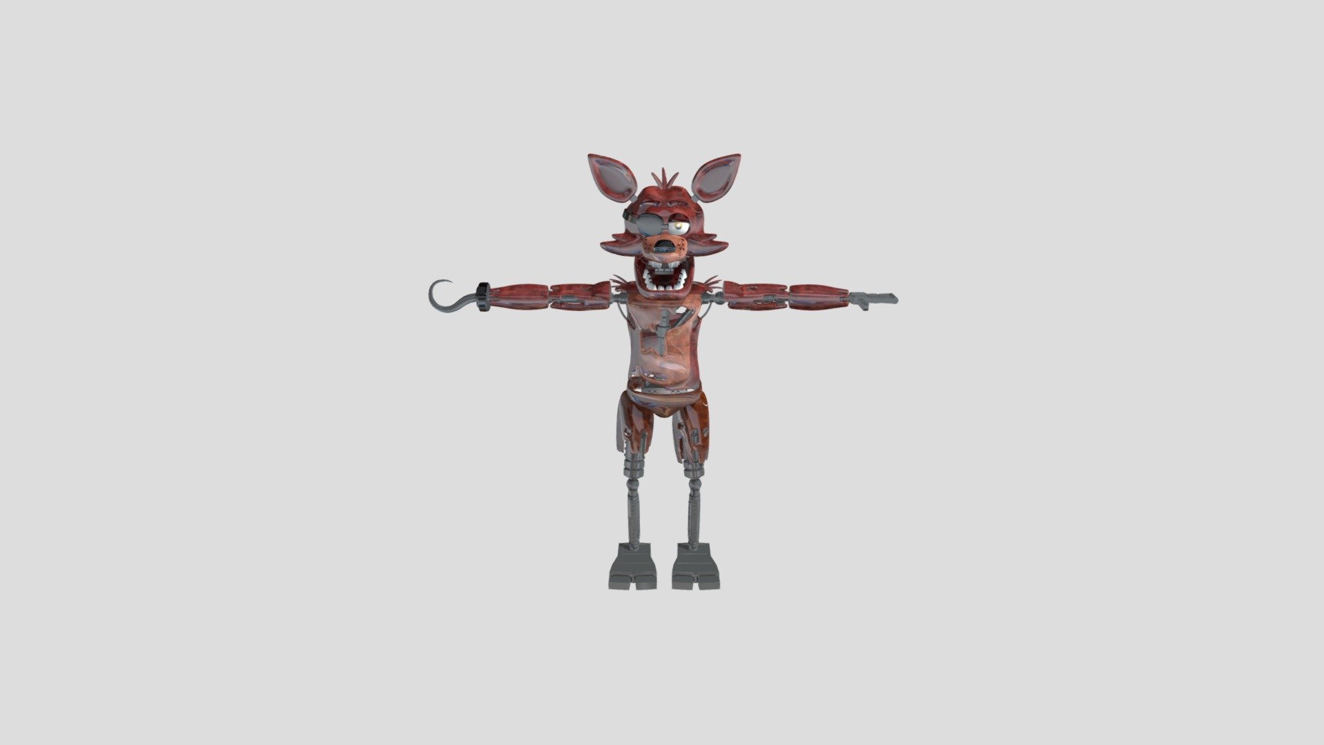 FNAF 1 Foxy fixed V2 - Download Free 3D model by blaschambi0 [1fb206e ...