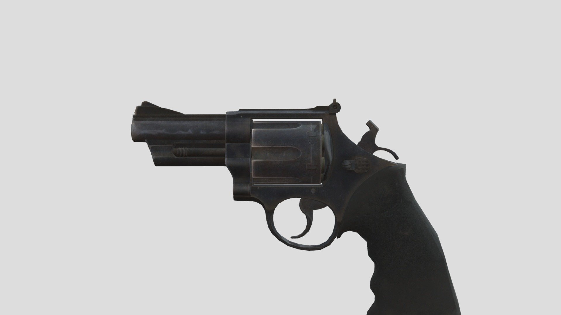 .44 Revolver (Fallout 4) - Download Free 3D model by Second Man ...
