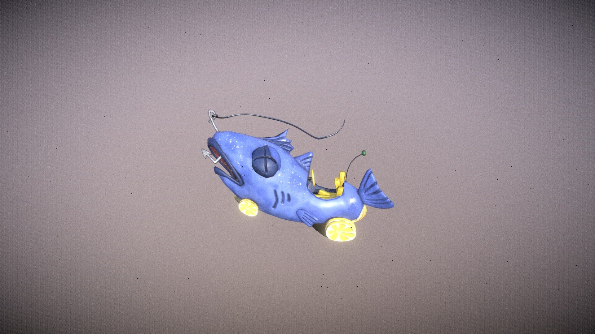 fish car - 3D model by Jonathan Formosa (@Jonathan.Formosa) [1fb4e28 ...