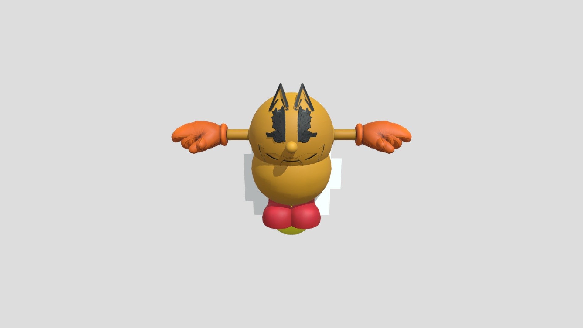 Pacman_low_n.obj - Download Free 3D model by barahonaandrea054 [1fb6e2c ...