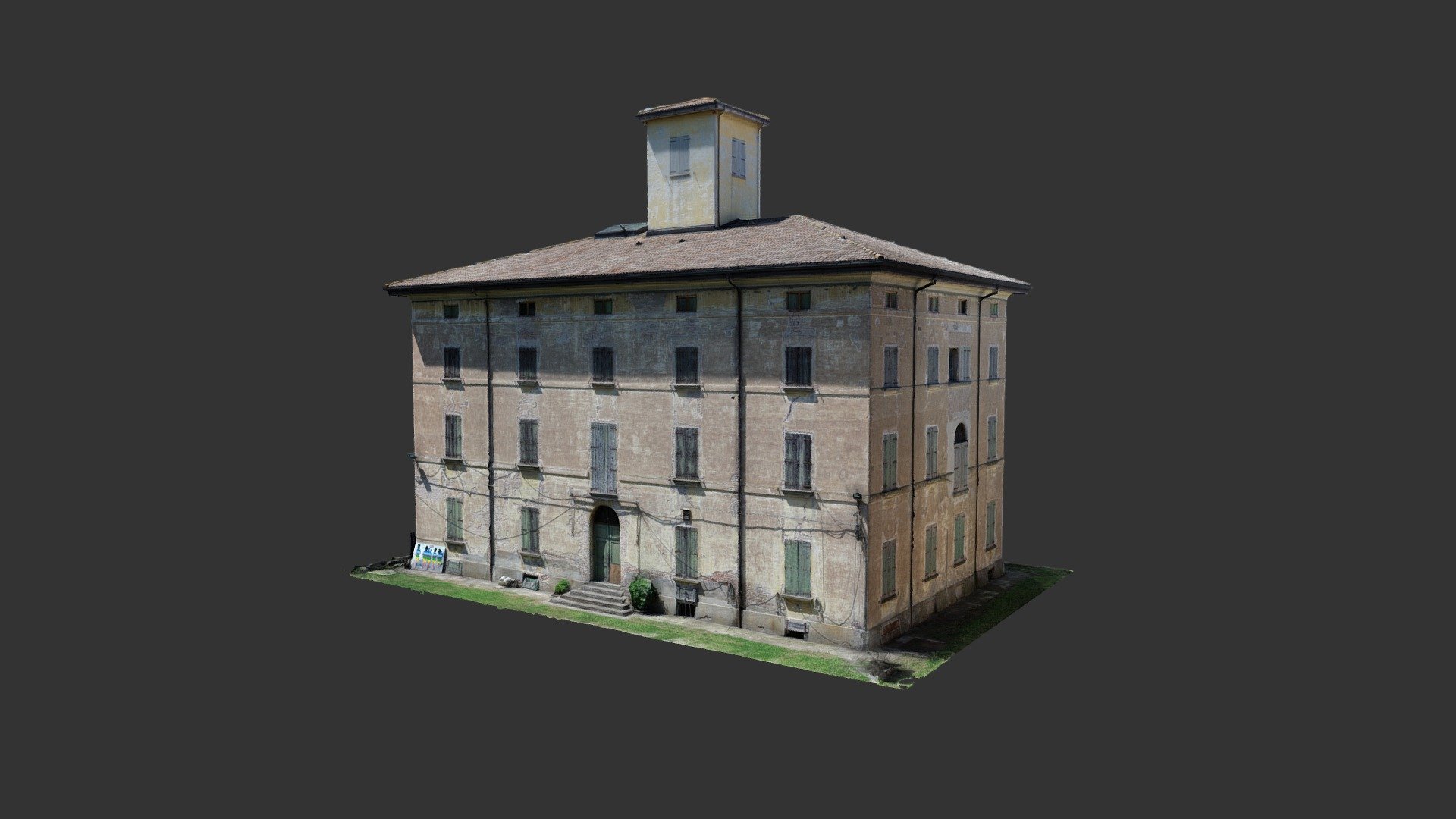 Manor House - 3D model by AMFLY [1fb7fac] - Sketchfab