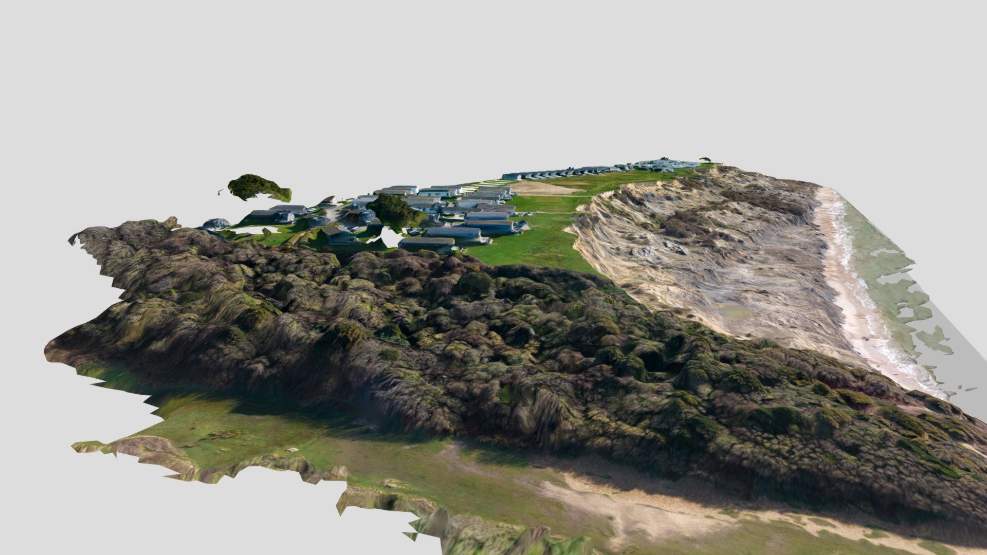 Barton Coastal Erosion (2023) - 3D model by Edward Fleming ...