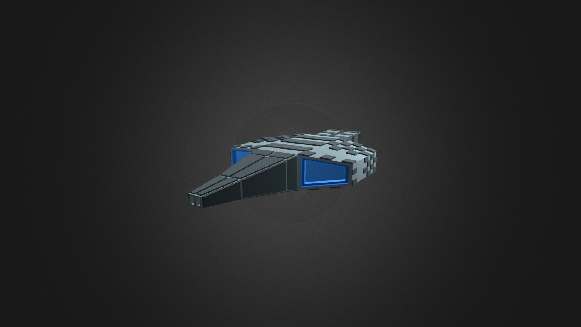 Warship - Chimera class (Low poly starship) - Download Free 3D model by ...