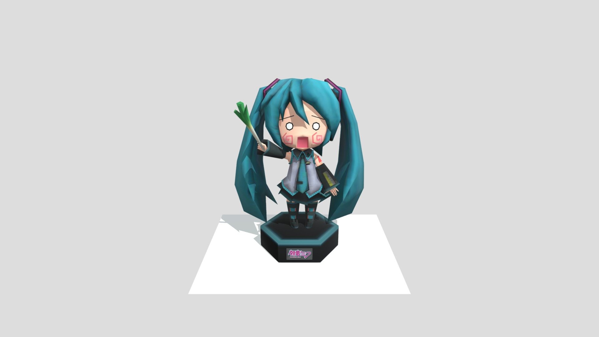 Hachune Miku Doll - Download Free 3D model by Tigerar1 ...