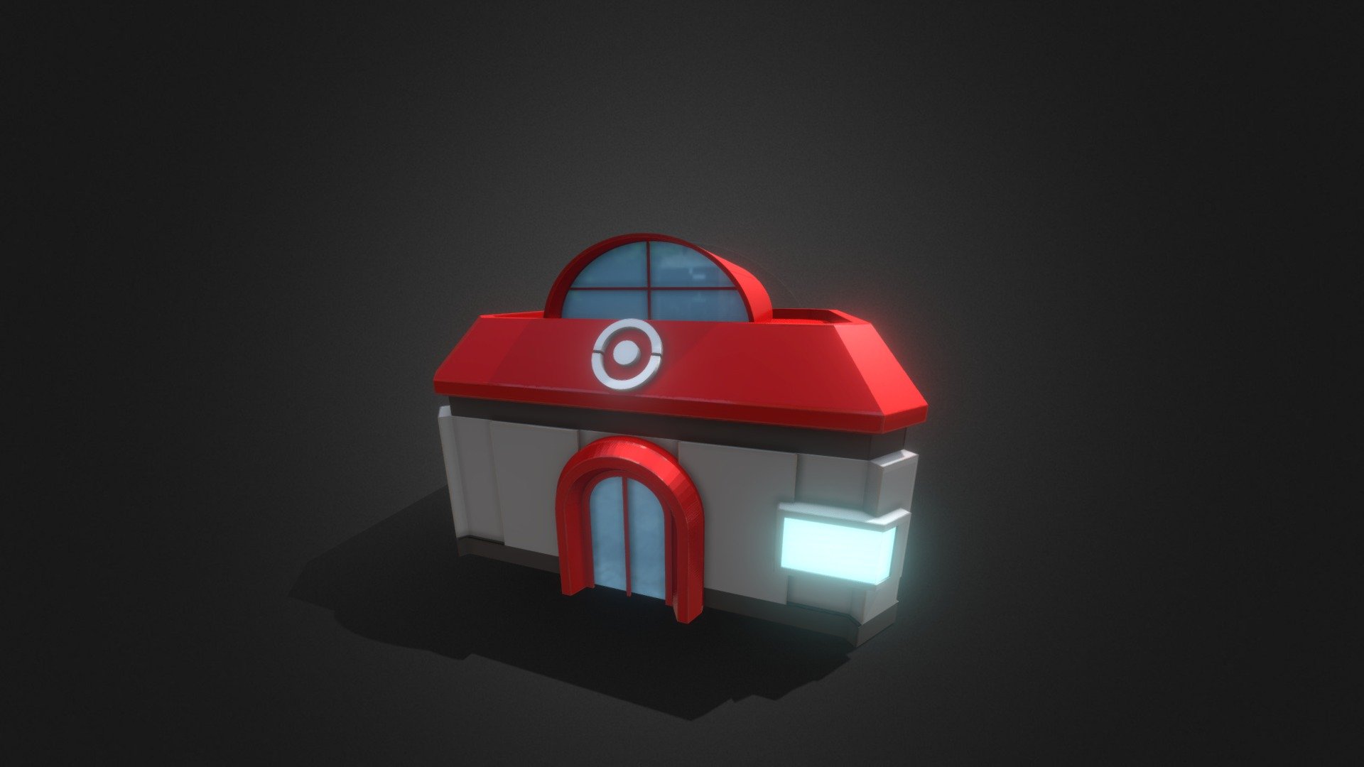 Pokemon center - Download Free 3D model by ChriS_S3 (@chrisevilla13 ...