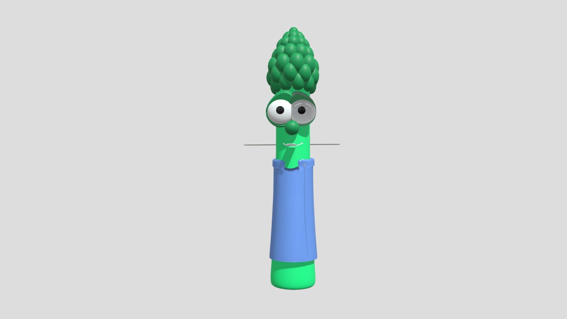 Dad Asparagus' Striped Shirt - Download Free 3D model by nschmitz364 ...