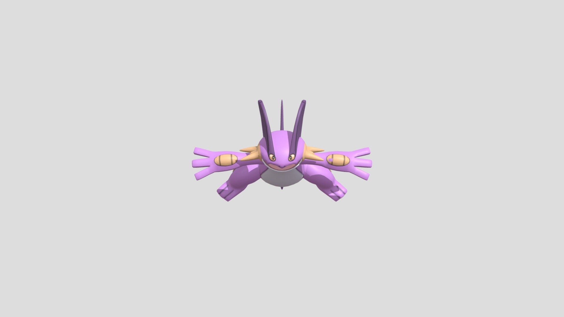 Shiny Swampert - Pokemon - Download Free 3D model by Chechorams16 ...