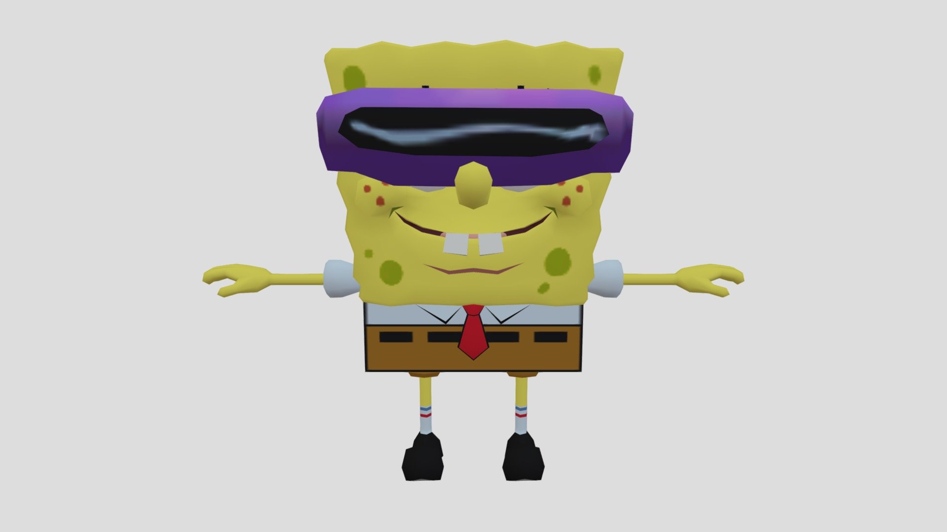 The SpongeBob Movie - SpongeBob GG Rock - Download Free 3D model by SMF ...