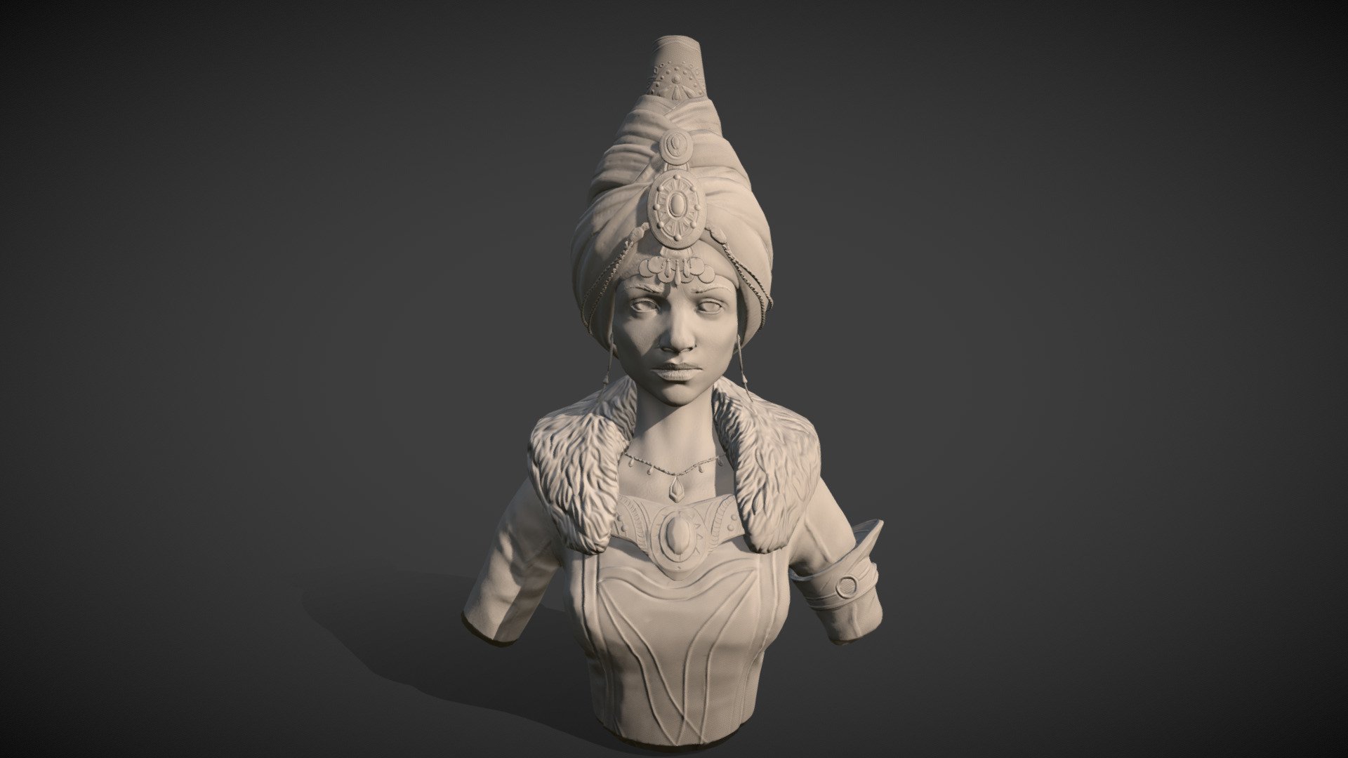 Oriental Princess - 3D model by Zina_Zinc (@zink_wolf) [1fc2316 ...