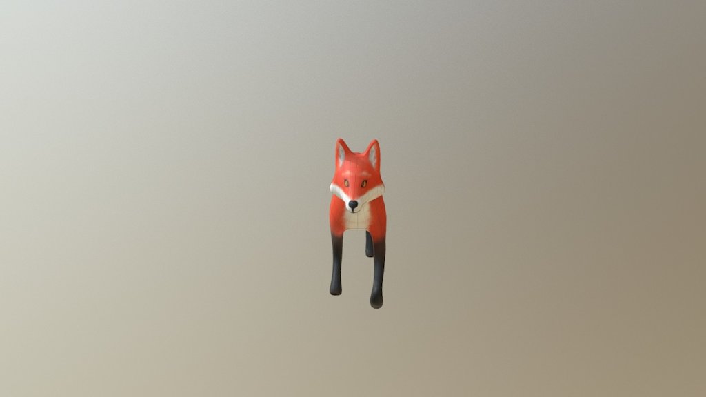 Fox Walking Cycle - 3D model by Zoë Wolzak (@zmwolzak) [1fc2971 ...