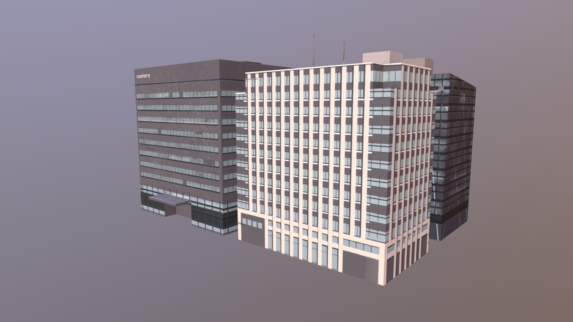 Tokyo Building08 - 3D model by nina0727 (@n0918876330) [1fc3552 ...