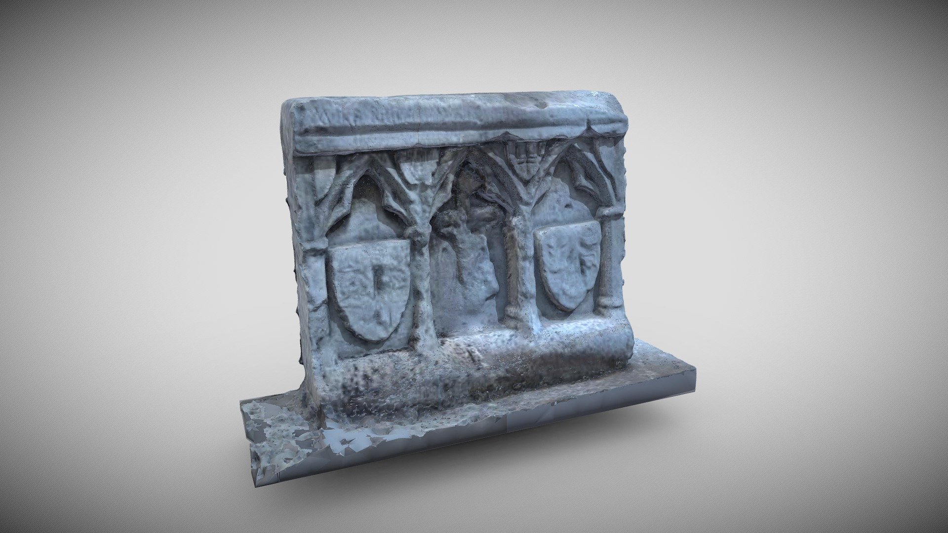 Medieval Sculptural Fragment, Amotherby - Download Free 3D model by ...