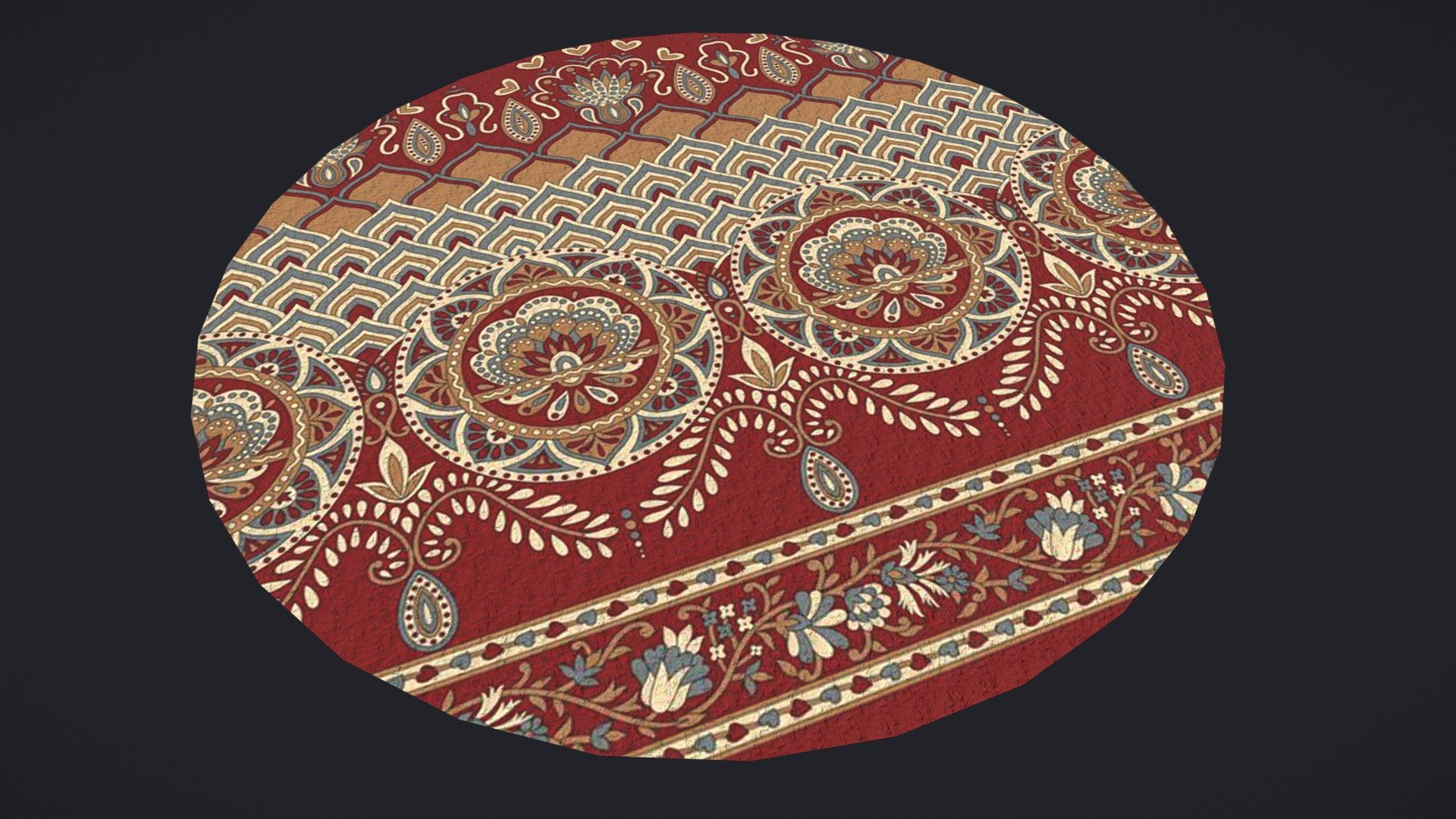 Round_Tapestry_7 - Buy Royalty Free 3D model by GetDeadEntertainment ...