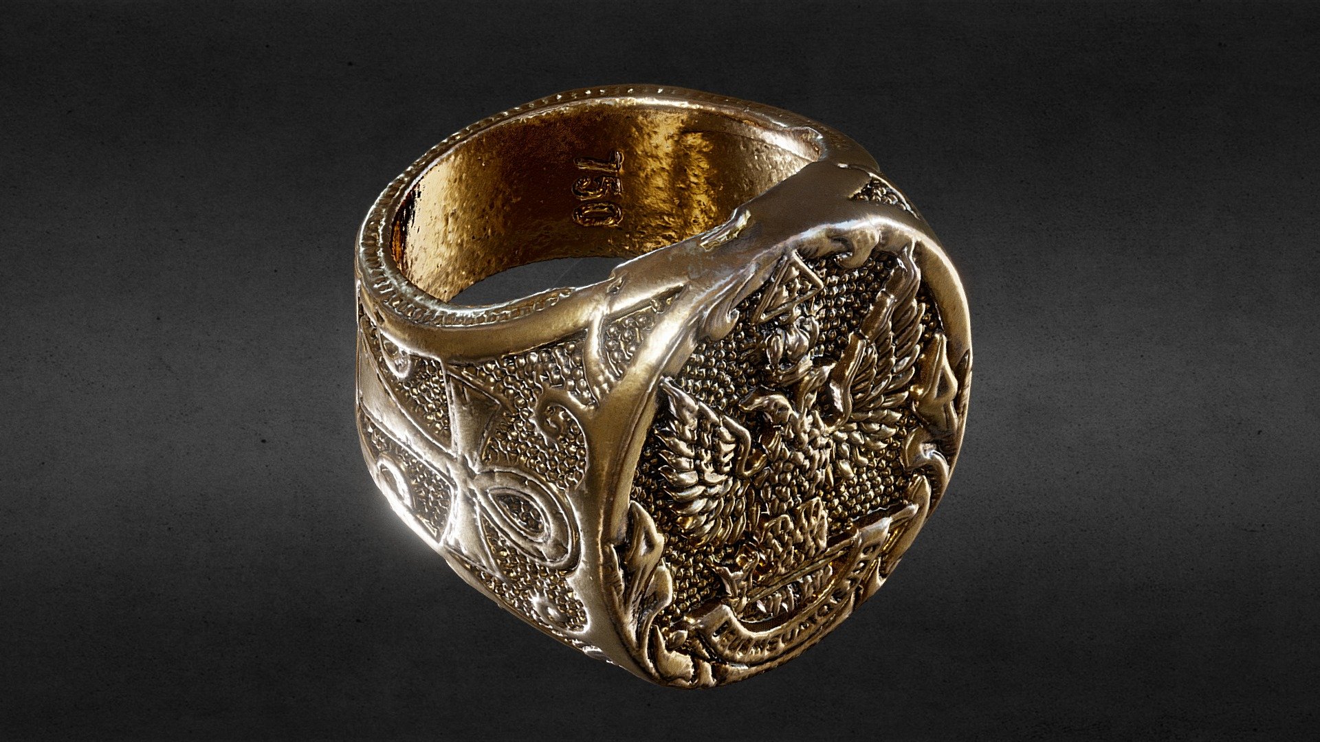 Used_Ring(RAWMESH)200K - 3D model by 3D scan studio "iris" (@ss-iris ...