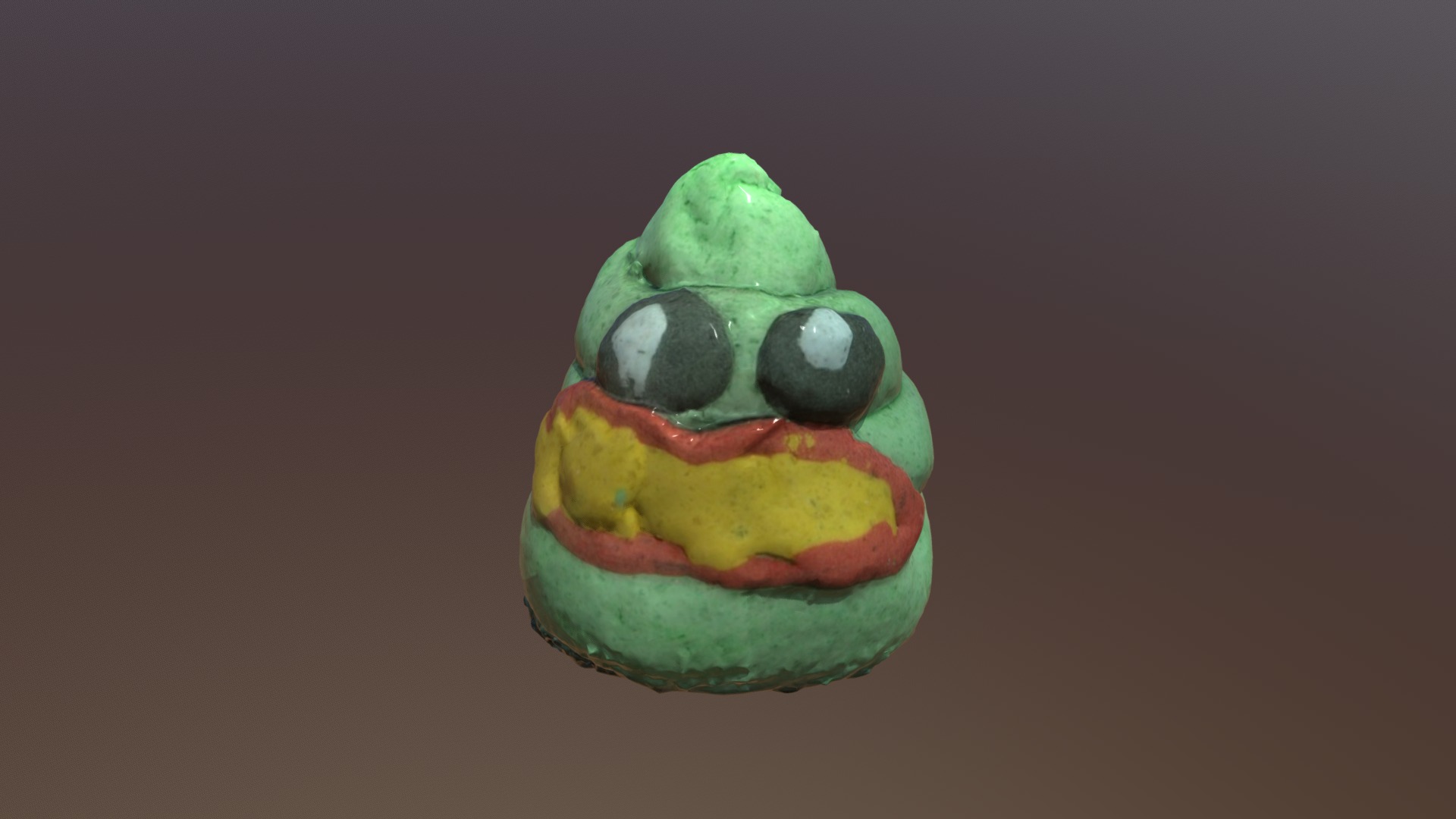 Green poop-moji - 3D model by thedailyspank [1fc7ec2] - Sketchfab