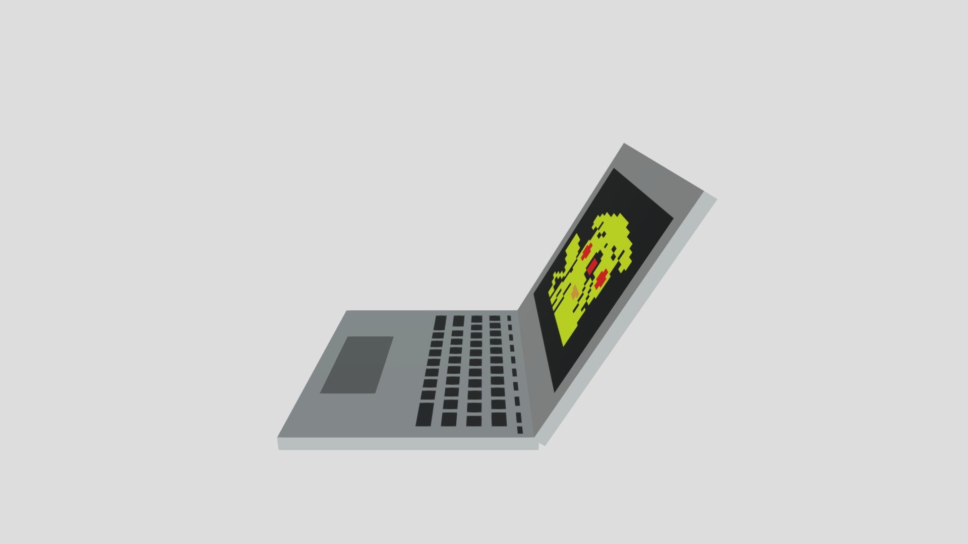 laptop - Download Free 3D model by majn147 [1fc7f98] - Sketchfab