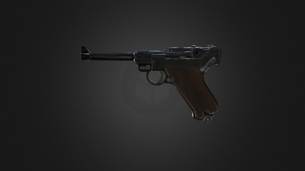 Luger - 3D model by skaveria [1fc874b] - Sketchfab