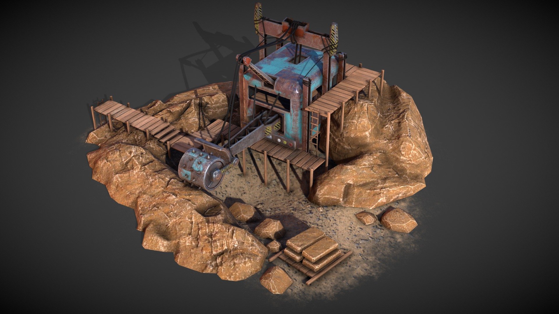 Monkey Empire: Quarry (Official) - 3D model by MonteGargano [1fc9308 ...