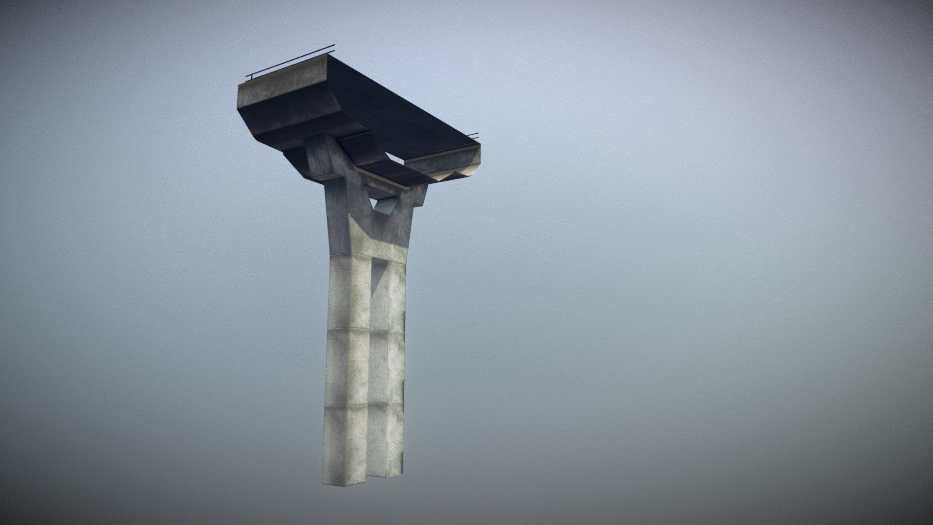 Modular Bridge Pillar - Download Free 3D model by 3d.caster [1fc9977 ...