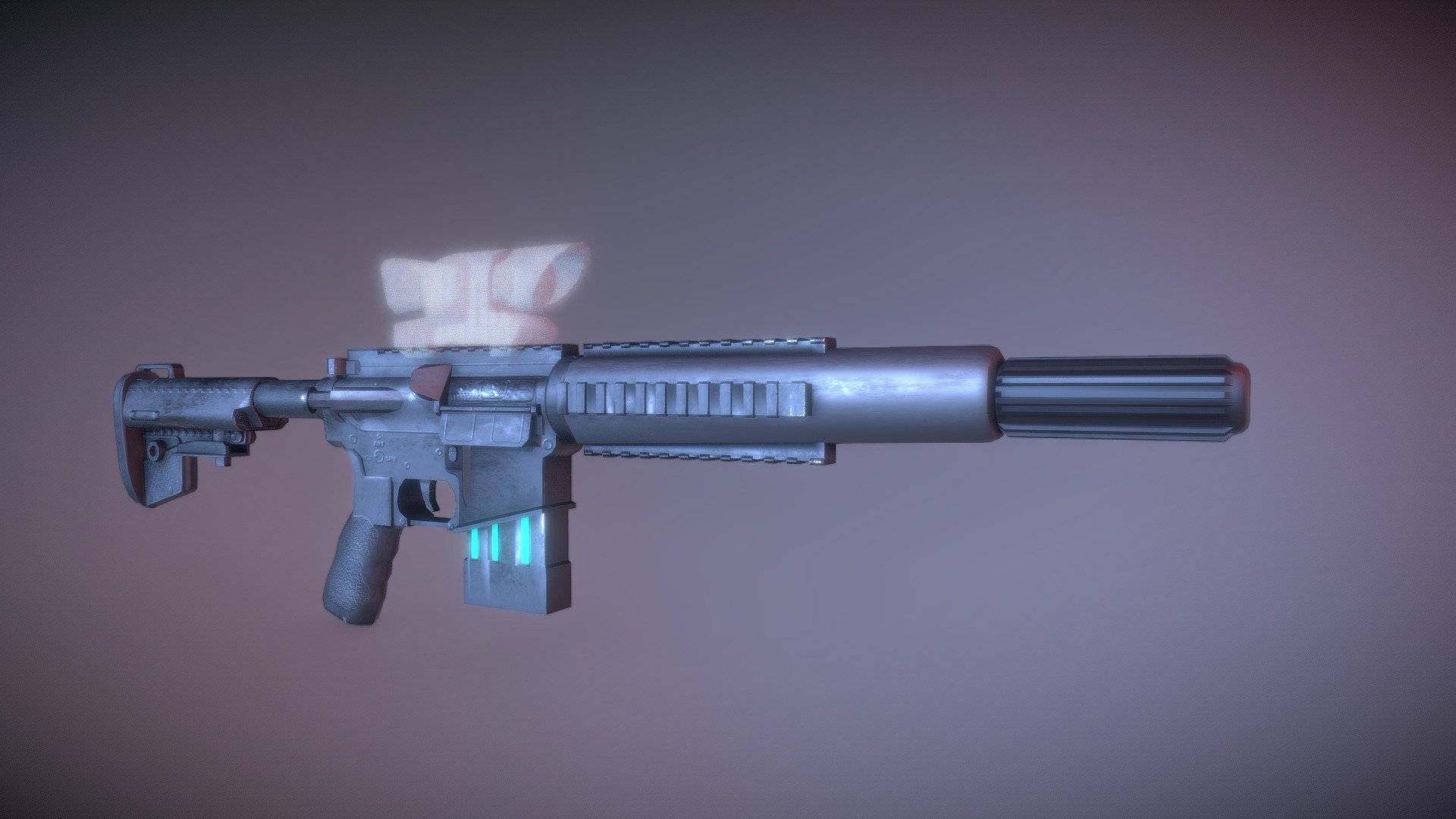 M648 - Modern-Futuristic Rifle - Download Free 3D model by ProtoArts ...