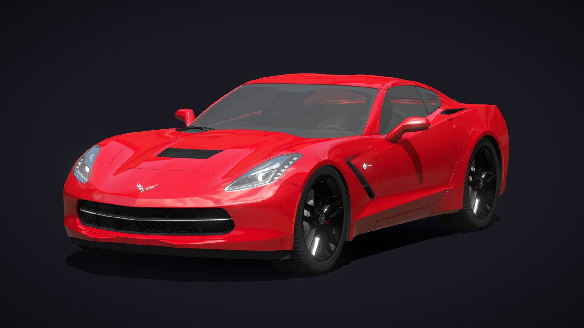 Corvette Stingray - Buy Royalty Free 3D model by jelsadones [1fca519 ...