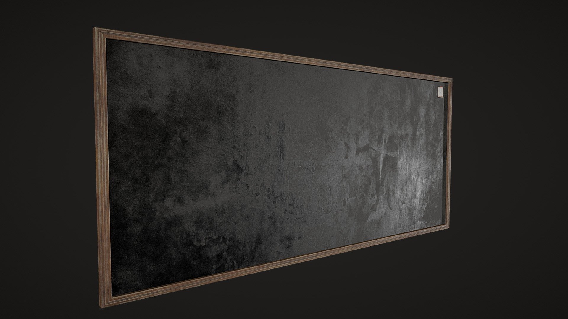 Realistic Blackboard - Download Free 3D model by deviant.phi ...