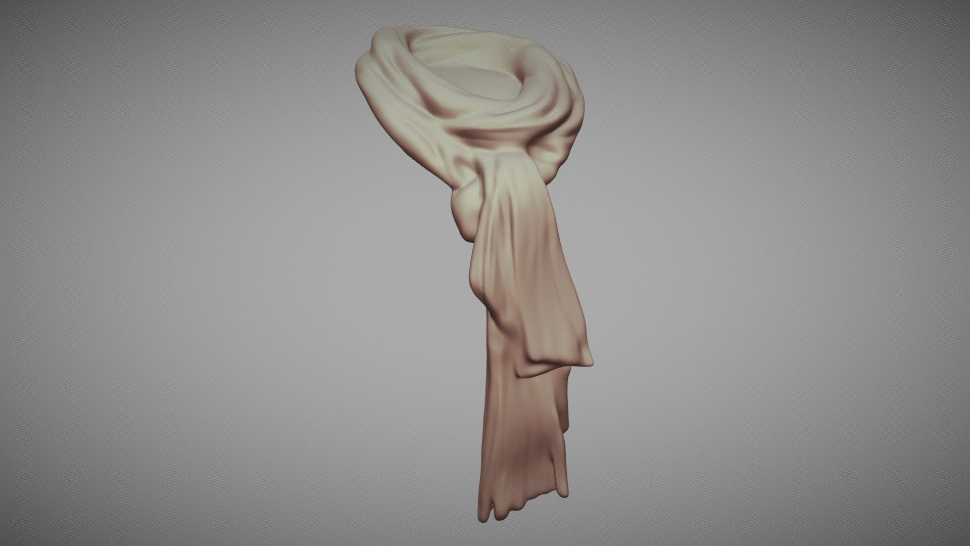 Scarf for 3d Printable Character 28 - Buy Royalty Free 3D model by ...