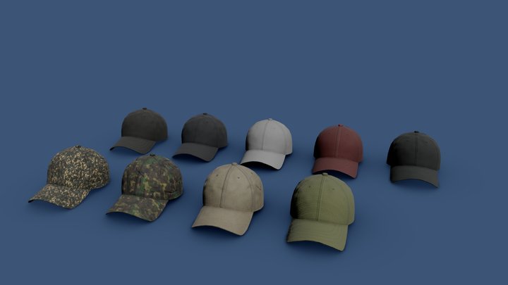 Cap 3D models - Sketchfab