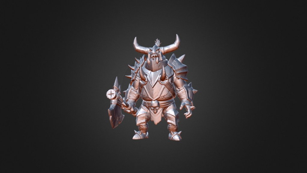 Heavy Orc test test 1.. 2.. 3.. - 3D model by iwon35 [1fd09d3] - Sketchfab