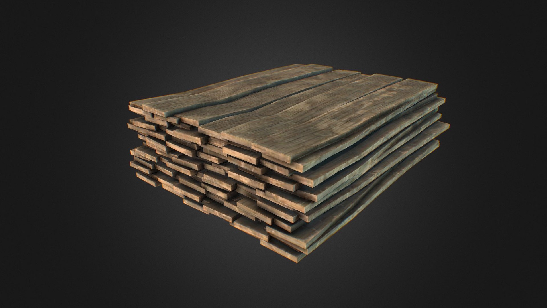 Pile of Planks - Buy Royalty Free 3D model by Vanessa Araújo ...