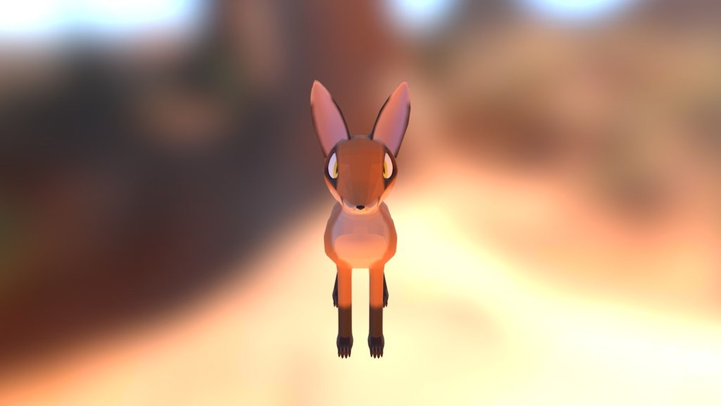 Raposa - 3D model by Mike Stanley (@ShadowFoxMKS) [1fd1717] - Sketchfab