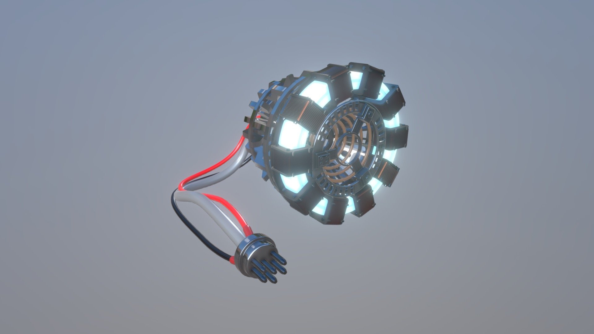 Arc Reactor - 3D model by paulelderdesign [1fd5a7f] - Sketchfab