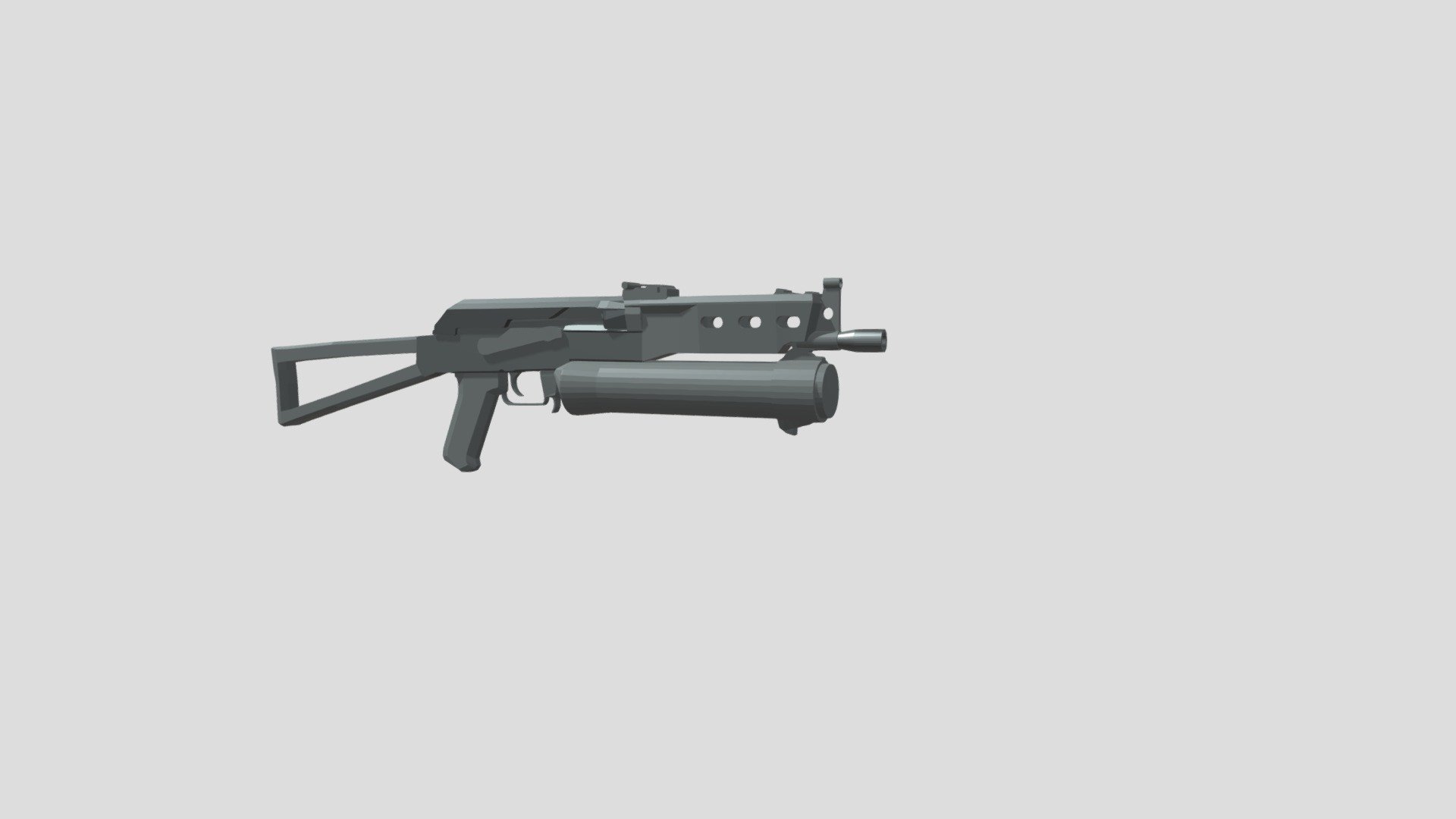 Low poly PP-19 Bizon - Download Free 3D model by yeepotato10 [1fd6813 ...