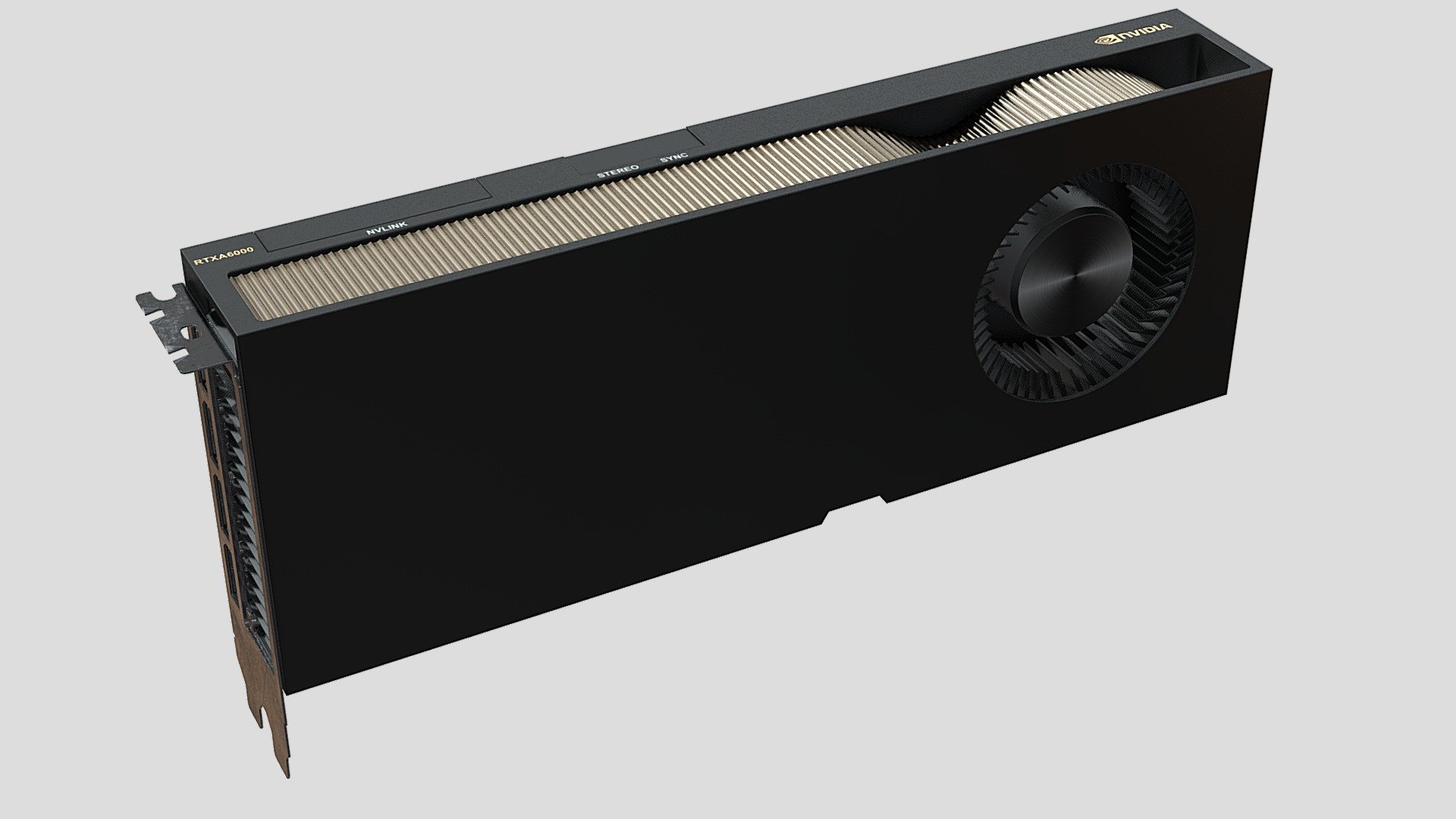 NVIDIA RTX A6000 - 3D model by digitalrazor3d [1fd706f] - Sketchfab