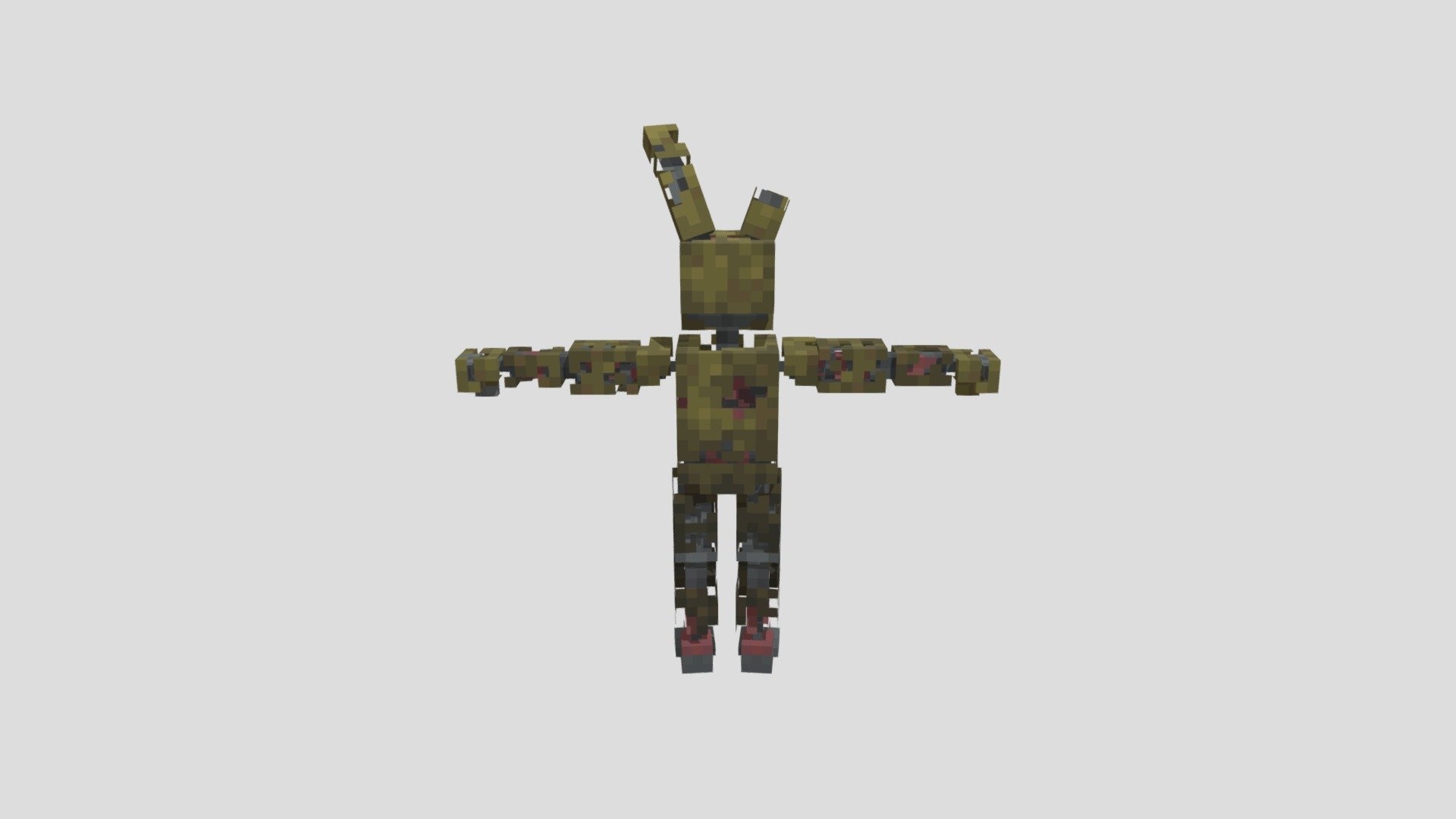 minecraft_springtrap_fnaf - Download Free 3D model by Cats_and_dogs ...