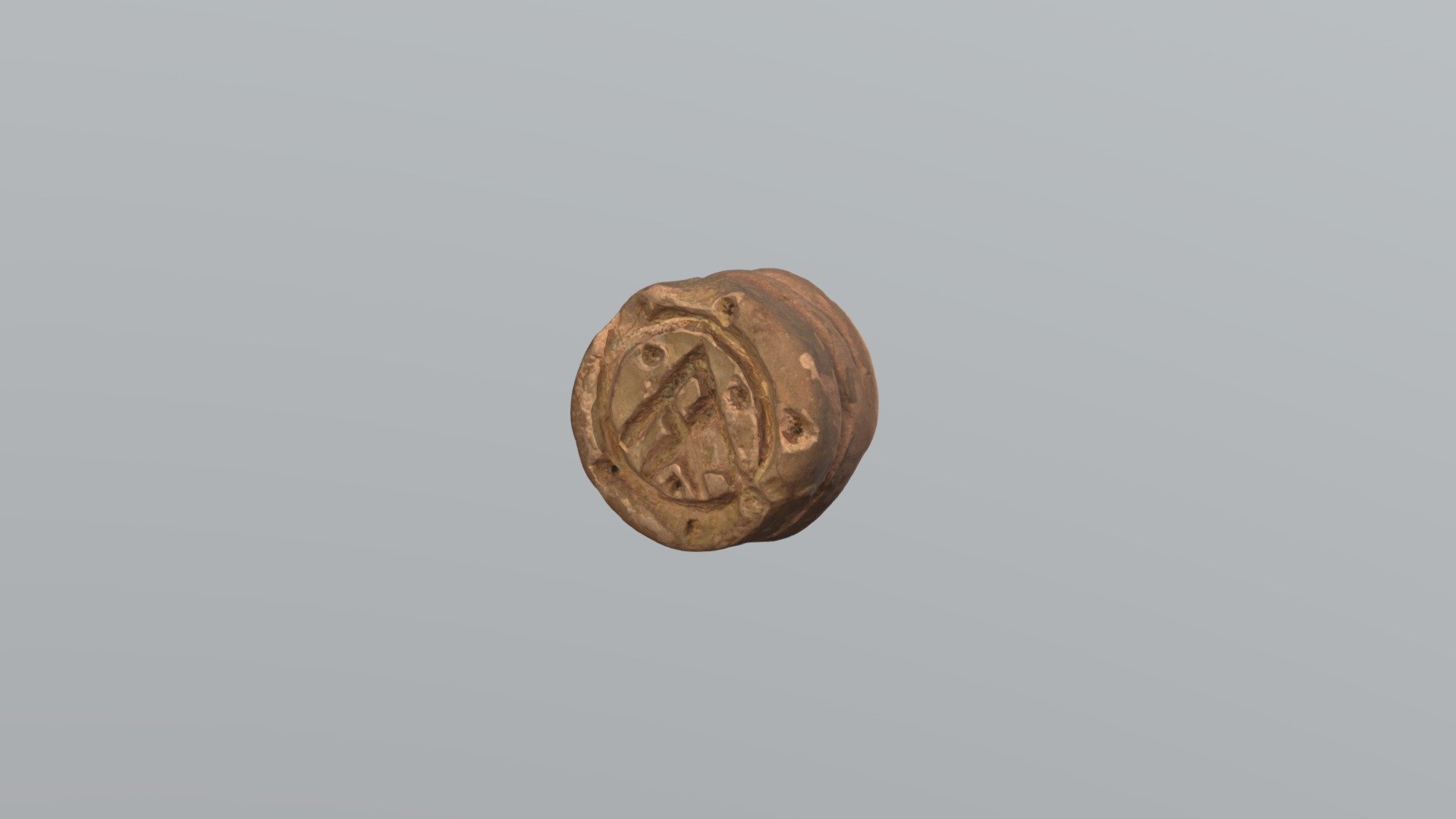 Early Christian bread stamp - Download Free 3D model by Royal Albert ...
