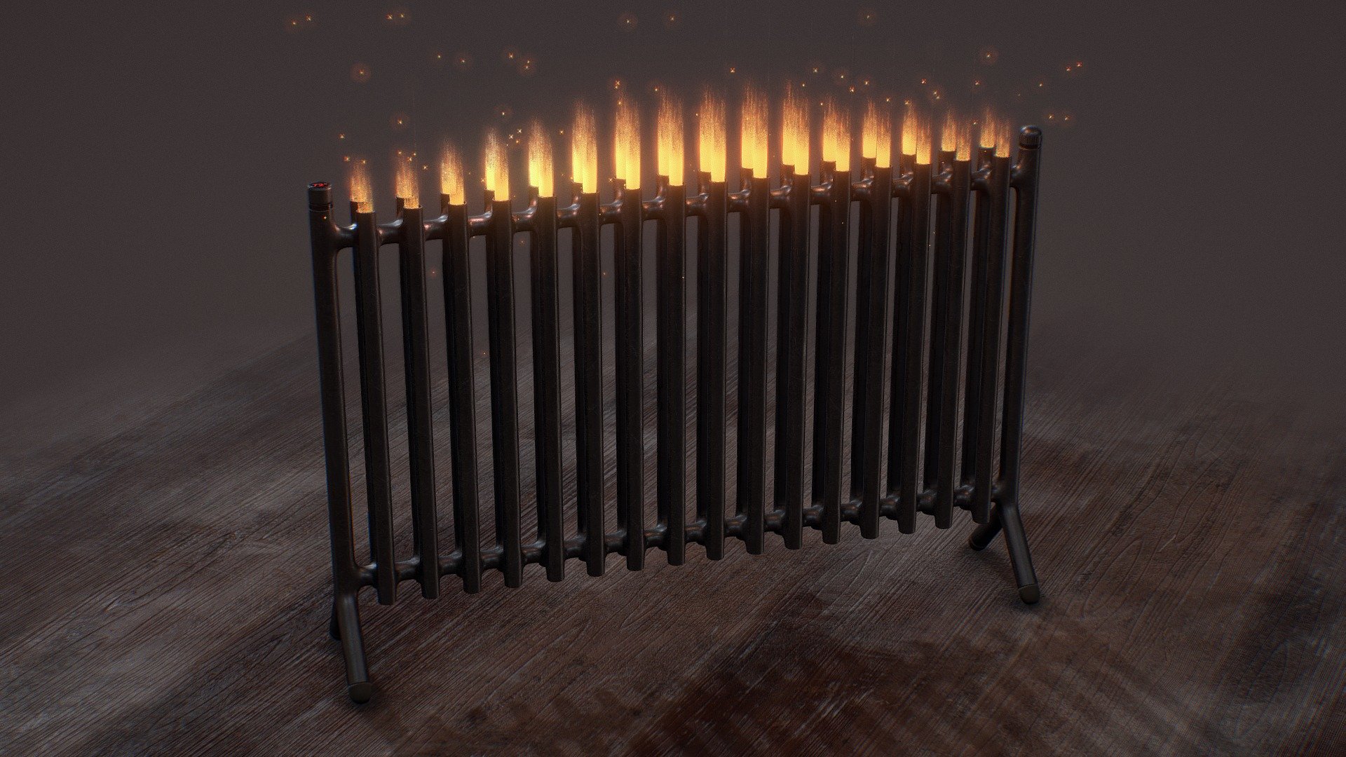 Heater - Buy Royalty Free 3D model by re1monsen [1fde226] - Sketchfab Store