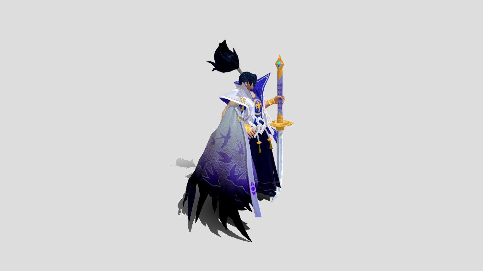 Ryoma Samurai AOV - Download Free 3D model by Mihuk (@nhuy1234 ...