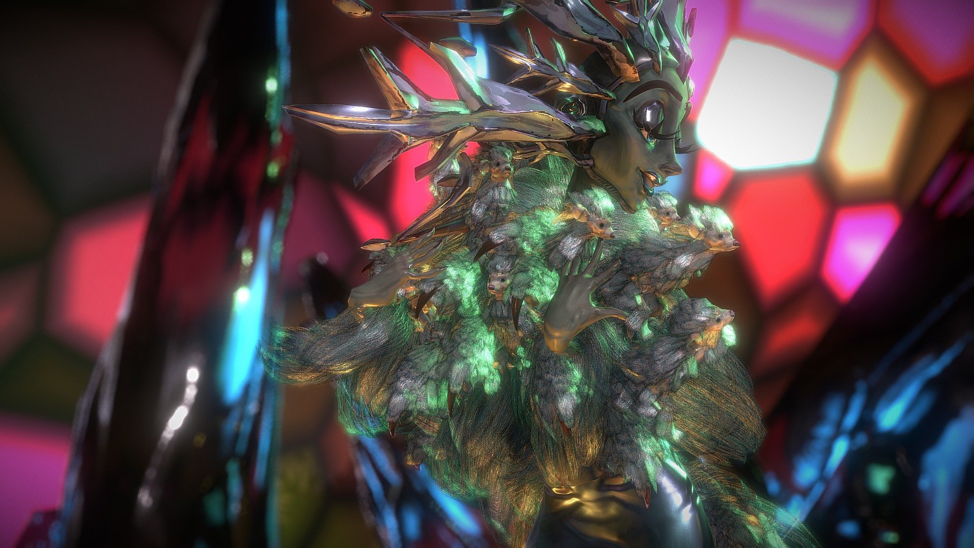 The Snow Queen - 3D model by Luis E. Sierra (@quietrezo) [1fdf2ae ...