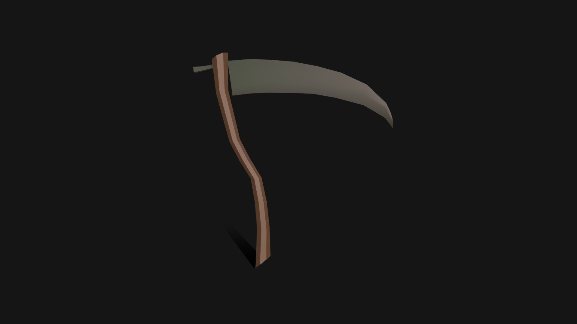 Low Poly Scythe - Download Free 3D model by MrPuppet [1fe36b4] - Sketchfab